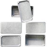 China DIY Guitar Pedals Die Cast Aluminum Enclosure Vibra Grinding Surface for sale