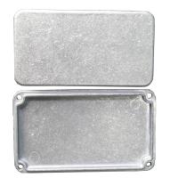 China DIY Guitar Pedals Die Cast Aluminum Enclosure Vibra Grinding Surface for sale