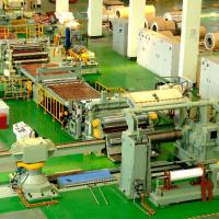 China 4000*2500*2500mm Straightener Feeder Uncoiler for Steel Sheet Flattening and Cross Cutting for sale