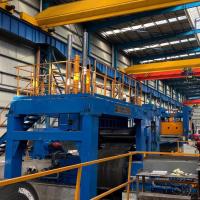 China Leveling and Cross Cutting Line for Hot Rolled Steel Coil 10-25mm Material Thickness for sale