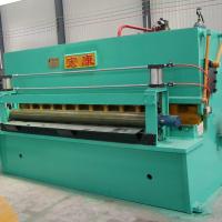 China Steel Shearing Machine with Fixed Length Cross Cutting Capability and Gearbox Drive for sale