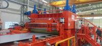 China High Speed Flying Shear Cut to Length Machine Ideal for 0.25-2.3 mm Material Thickness for sale