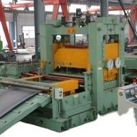 China Automatic Steel Coil Slitting Line Uncoiling Leveling Shearing Machine with 380 Voltage for sale