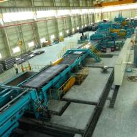 China 270 Year 2021 Automatic Steel Coil Slitting Line Uncoiling Leveling Shearing Machine for sale