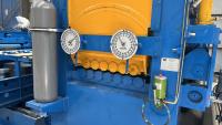 China Easy to Operate 16mm Steel 3in 1 Metal Coil Straightening Machine Weight KG 450 for sale