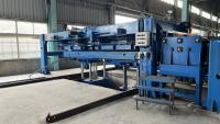 China 35KG Weight Leveler Steel Sheet Straightening and Cross Cutting Machine for Metal Sheet for sale