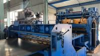 China 35KG Weight Leveler Steel Sheet Straightening and Cross Cutting Machine for Metal Sheet for sale