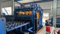 China 35KG Weight Leveler Steel Sheet Straightening and Cross Cutting Machine for Metal Sheet for sale