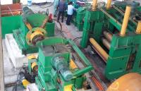 China Automatic Steel Coil Slitting Line Uncoiling Leveling Shearing Machine for sale