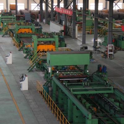 China Sheet Metal Uncoiling and Leveling Shearing Line for Home Appliance Manufacturing for sale