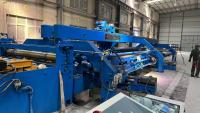 China Energy Mining Flattening Machine for Steel Sheet Metal Straightening and Cross Cutting for sale