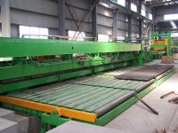 China 35T Steel Coil Uncoiling Leveling Mobile Shear Assembly Line with Motor Core Components for sale
