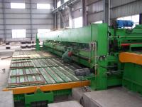China 35T Steel Coil Uncoiling Leveling Mobile Shear Assembly Line with Motor Core Components for sale