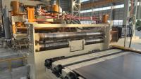 China Steel Structure Gear Leveler Coil Cutting Machine for Uncoiling Leveling and Shearing for sale