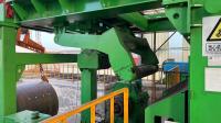 China 75kw Rated Power Steel Plate Scrap Coiler Cutting Machine for 2000-12000mm Cutting Width for sale