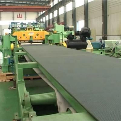 China Steel Sheet Flattening and Cross Cutting Machine with Straightener Feeder Uncoiler for sale