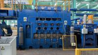 China Home Appliance Manufacturing Production Line Uncoiling Leveling Shearing and Stacking for sale