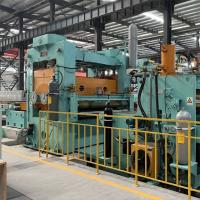 China Metal Coil Slitting Machine for Steel Coil Shearing and Leveling Precision ±mm/m 1 ±mm/m for sale