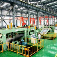 China Steel Coil Cutting Machine With Hot Rolling Cross Shear Unit And 681KW Rated Power for sale