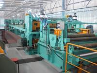 China 380V CNC Uncoiling Leveling and Shearing Production Line for Steel Coil Straightening for sale