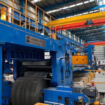 China 730KW Sheet Metal Uncoiling and Leveling Shearing Production Line for Long Service Life for sale