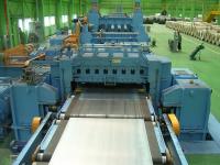 China Construction Works High Speed Stainless Steel Coil Uncoiling Leveling Shearing Line for sale