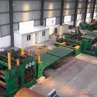 China Steel Coil Uncoiling Leveling Shearing Stacking Line for Hot Roll Steel Cut to Length for sale