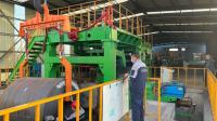 China Steel Coil Uncoiling Leveling Shearing Stacking Line for Hot Roll Steel Cut to Length for sale