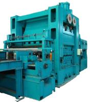 China Metal Coil Uncoiling Leveling Mobile Shear Production Line with High Productivity for sale