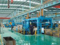 China Metal Coil Uncoiling Leveling Mobile Shear Production Line with High Productivity for sale