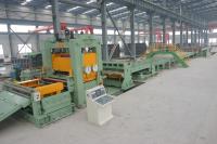 China 1-6mm Sheet Thickness High Speed Stainless Steel Coil Uncoiling Leveling Shearing Line for sale