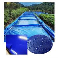 China Waterproof PVC Coated Tarp 1000D×1000D 650GSM Heavy-Duty Field Ridge Cover for Industrial and Agricultural Use for sale