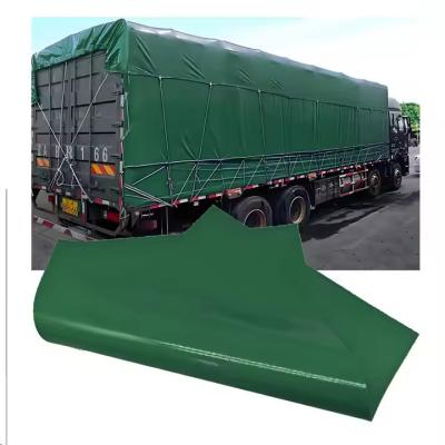 China Heavy Duty 650gsm PVC Tarpaulin 20x20 1000D Waterproof Industrial Tarp for Truck Covers for sale