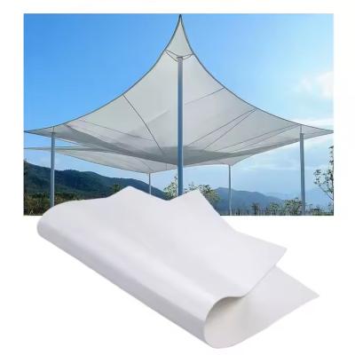 China 1050GSM PVC Tarpaulin Sheet Rainproof Roofing Cover 1300D 23x23 Heavy Duty for sale