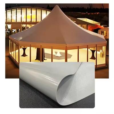 China 750gsm 1000x1000D 23x23 PVC Laminated Tarpaulin Rolls for Heavy Duty Cover for sale