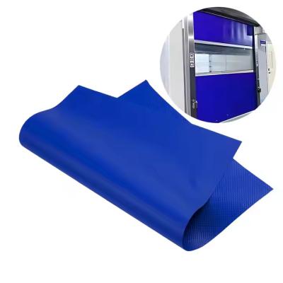 China 1000D PVC Coated Polyester High Speed Door Fabric 1050GSM 30x30 Thread Count for sale