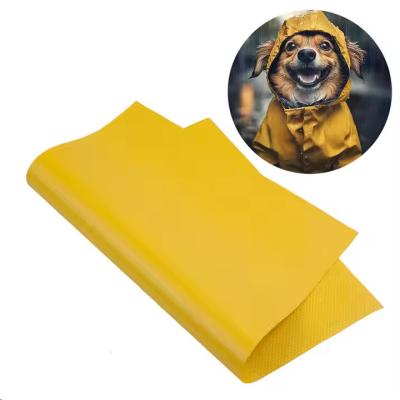 China PVC Coated Polyester Ripstop Taffeta Fabric 300-650 g/m² Waterproof for Rain Coats and Protective Clothing for sale