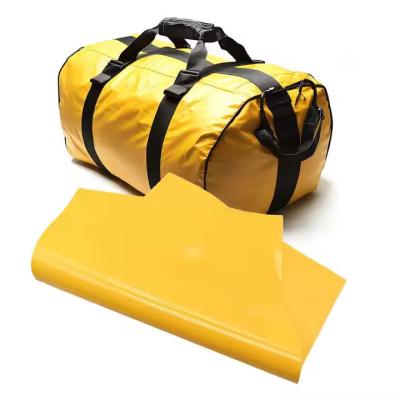 China 610GSM PVC Coated 500D 18×17 Polyester Fabric - Waterproof 1-3.2M Width for Bags & Outdoor Gear for sale