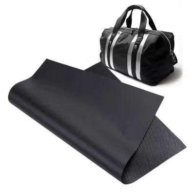 China 420GSM 9x9 500D PVC Tarpaulin Fabric Waterproof Bag Material with Flame Retardant Properties 1-3.2M Width for sale