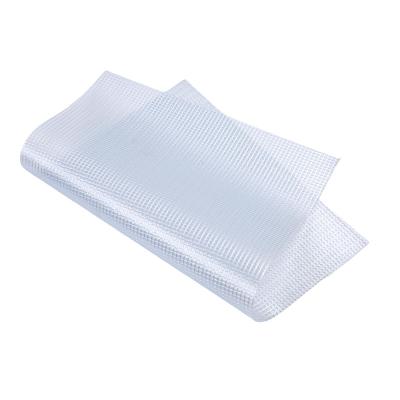 China 9x9 400GSM PVC Transparent Mesh Tarpaulin - 1000D Waterproof Fabric for Greenhouse & Agriculture for sale