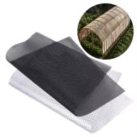 China Anti-UV PVC Coated Polyester Mesh Fabric 0.30-0.65mm Thickness Waterproof Fire Resistant Industrial Material for sale