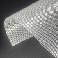 China Clear Outdoor PVC Mesh Fabric 500D 600GSM Waterproof Transparent Material for Tarpaulins and Industrial Covers for sale