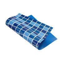 China 1.2mm PVC Swimming Pool Liner Material 1500GSM Heavy-Duty Flexible Waterproof Membrane for sale