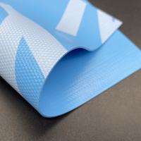 China HLSPL07 1.5mm PVC Swimming Pool Vinyl Liner with Alphabet Printing - 1100N/50mm Tensile Strength, 1500-1830mm Width for sale