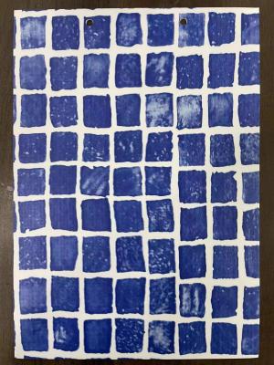 China 1500GSM 1.2mm PVC Swimming Pool Liner Fabric with Flame Retardant Option - 1850g/m² Weight for sale