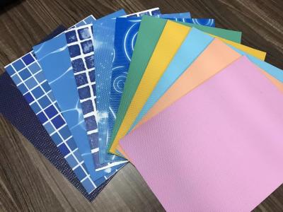 China Durable Waterproof PVC Vinyl Tarp 1500GSM 1.5mm Thickness with UV Resistance and Hot Air Welding Capability for sale