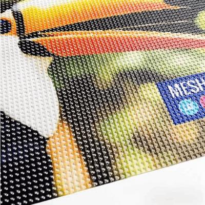 China 1000D PVC Mesh Fabric 450GSM 12x12 Tear Resistant Outdoor Safety Net Material for sale