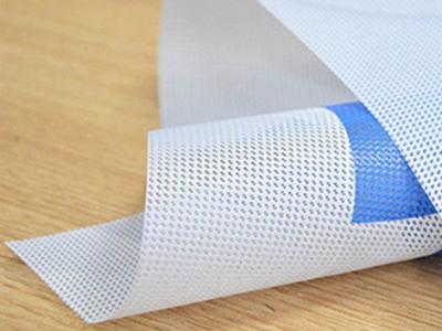 China 1000D 12x12 PVC Safety Mesh Net Tarp 450 GSM with Custom Colors and UV Protection Options for sale