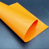 China 200DX300D 18X12 340G PVC Ventilation Air Duct Fabric with Flame Retardant and Oil Resistant Properties for sale