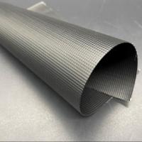 China 500GSM 1000DX1000D PVC Ventilation Air Duct Fabric - 1-3.2M Width, Flame Retardant Industrial Tarpaulin for sale